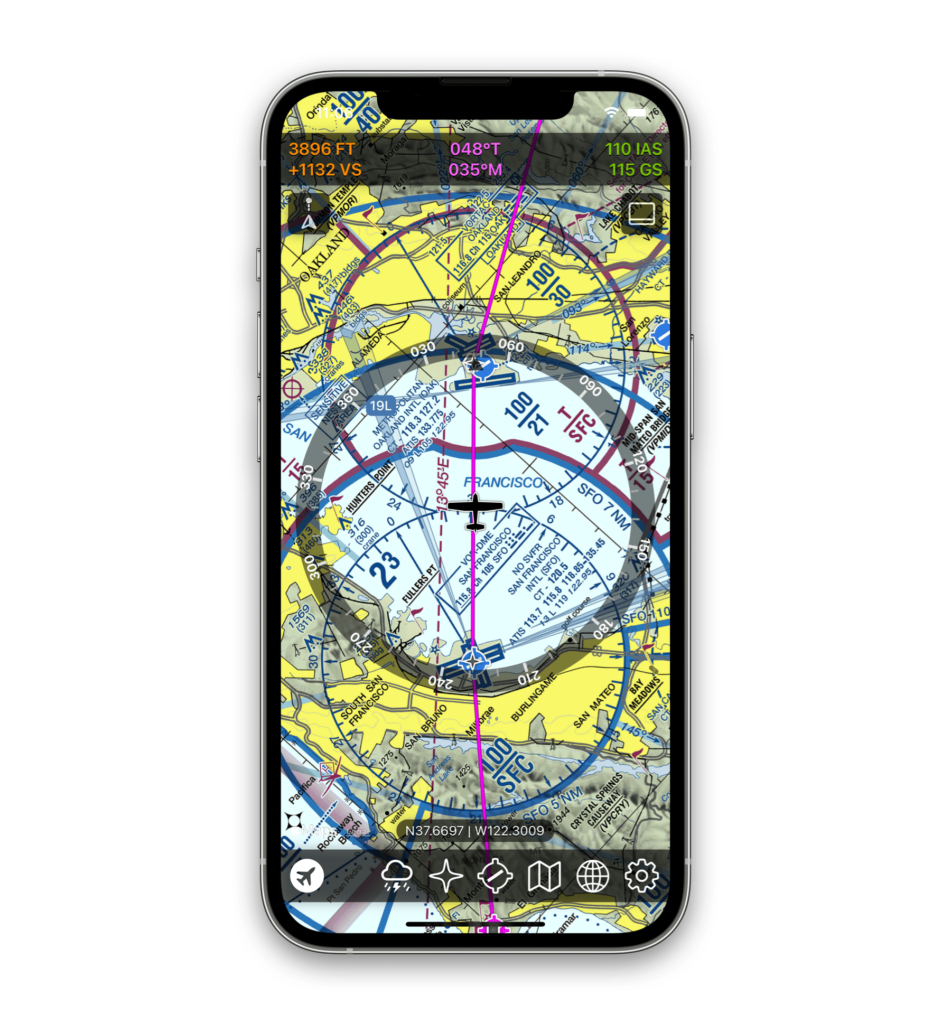 FSWidgets Navigator for iOS Unveils US Charts in Update! – Flight Sim Hangar