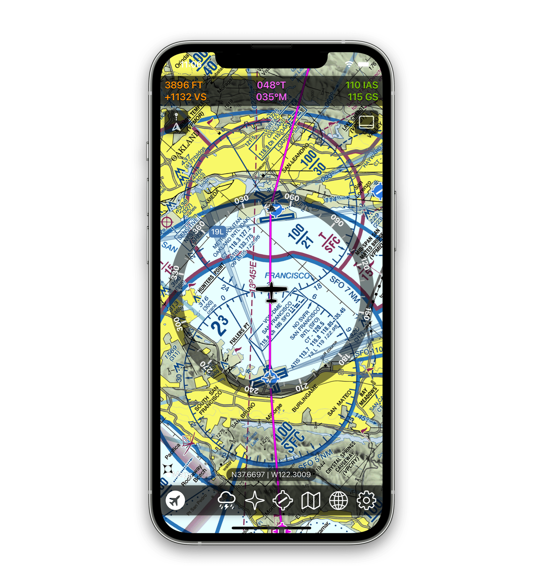 FSWidgets Navigator for iOS Unveils US Charts in Update! – Flight Sim ...